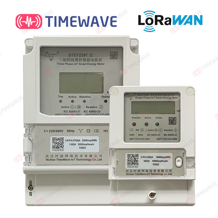 Smart Electric Energy Meter Single & Three Phase, Lorawan/Wi-Fi/4G ...